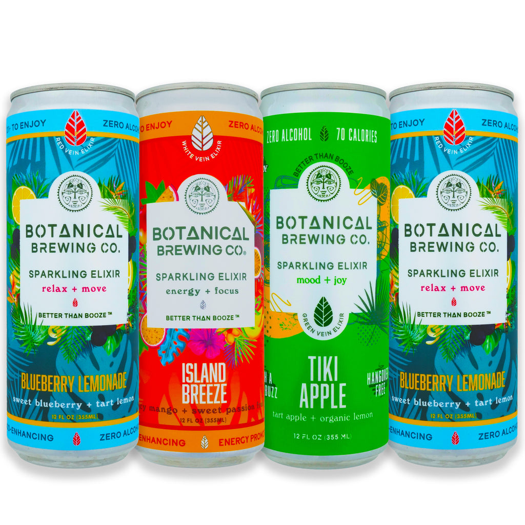 Elixir Sample 4-Pack – Botanical Brewing Co